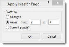 Microsoft Publisher - Starting Numbering on Page 2 Onward