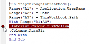 Excel VBA Debugging Techniques