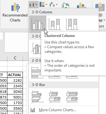 Create a Thermometer Chart in Excel