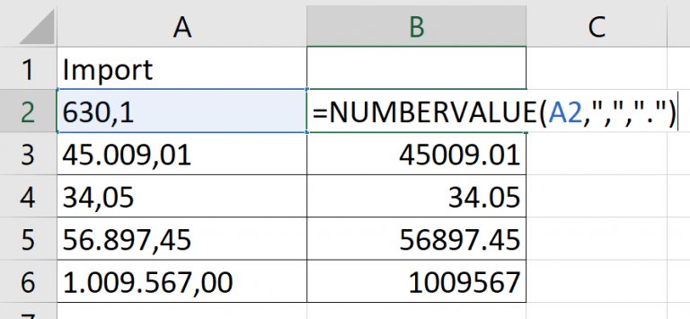 How To Convert Comma To Decimal Point Dot To Comma In Excel